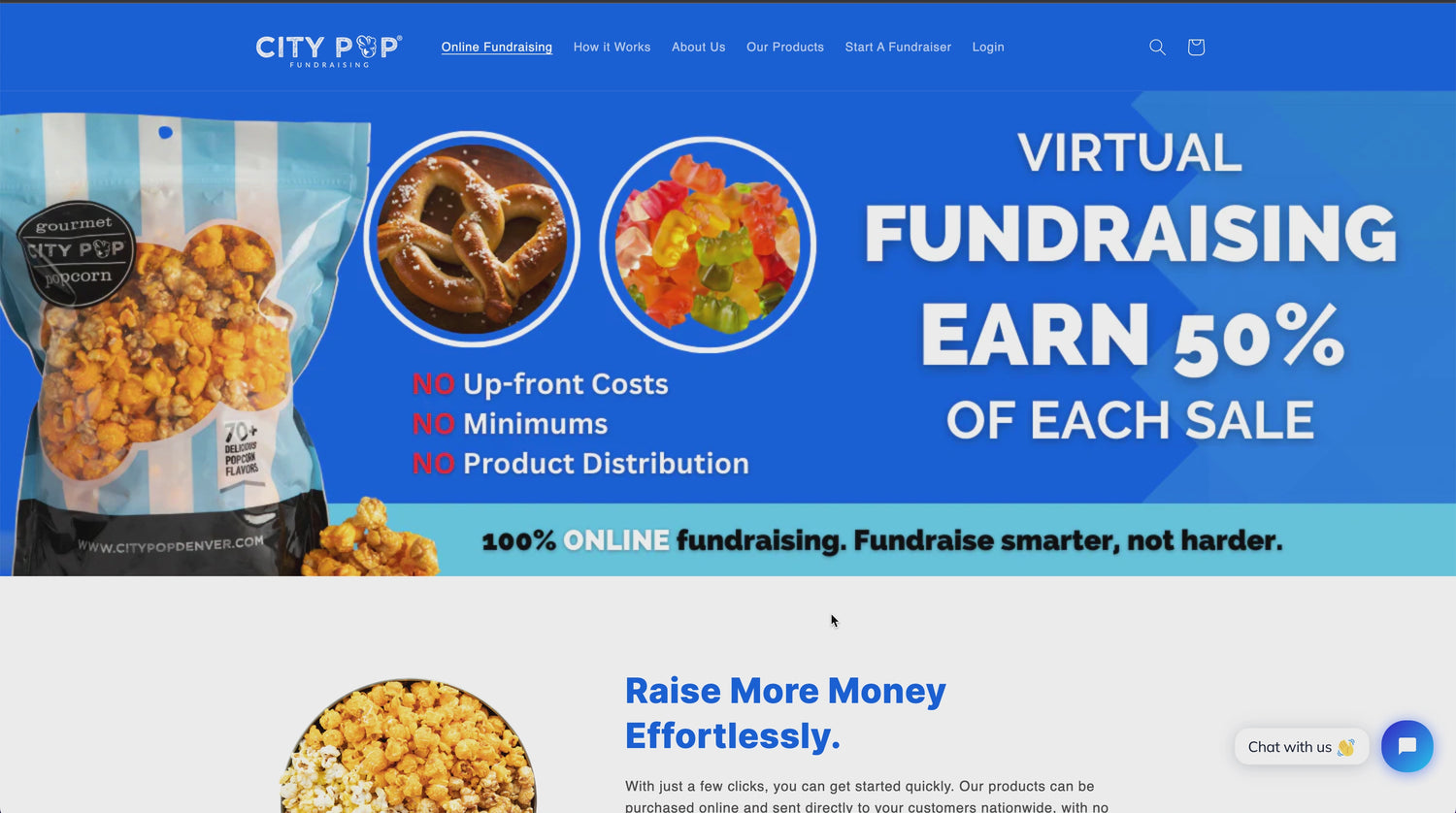 City Pop Fundraising - How It Works